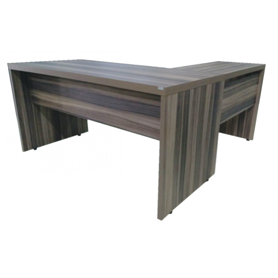 Mesa de Escritório em "L" - Gebb Work - Vitrine Móveis